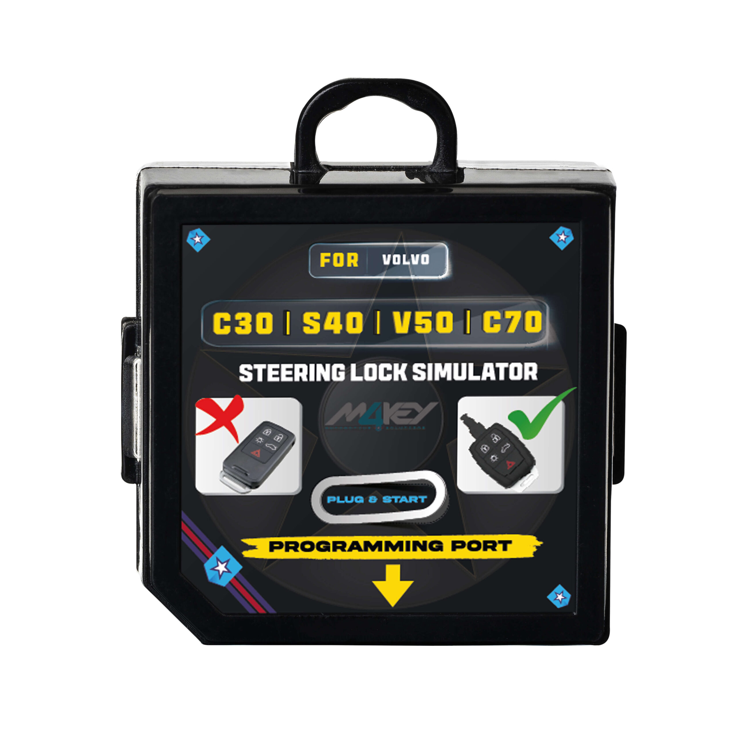 M4Key For Volvo S40 | C70 C30 V50 Steering Lock