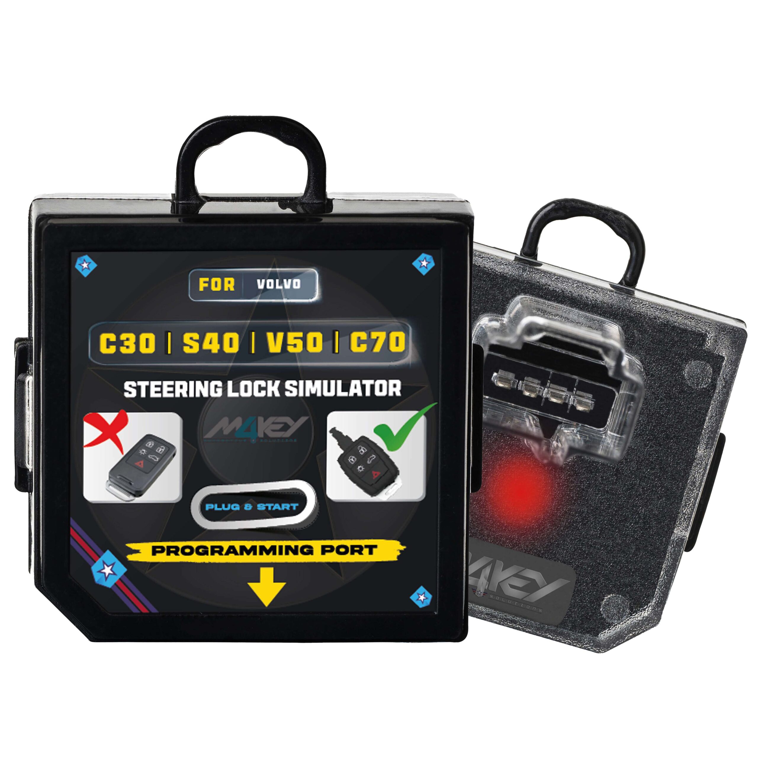 M4Key For Volvo S40 | C70 C30 V50 Steering Lock