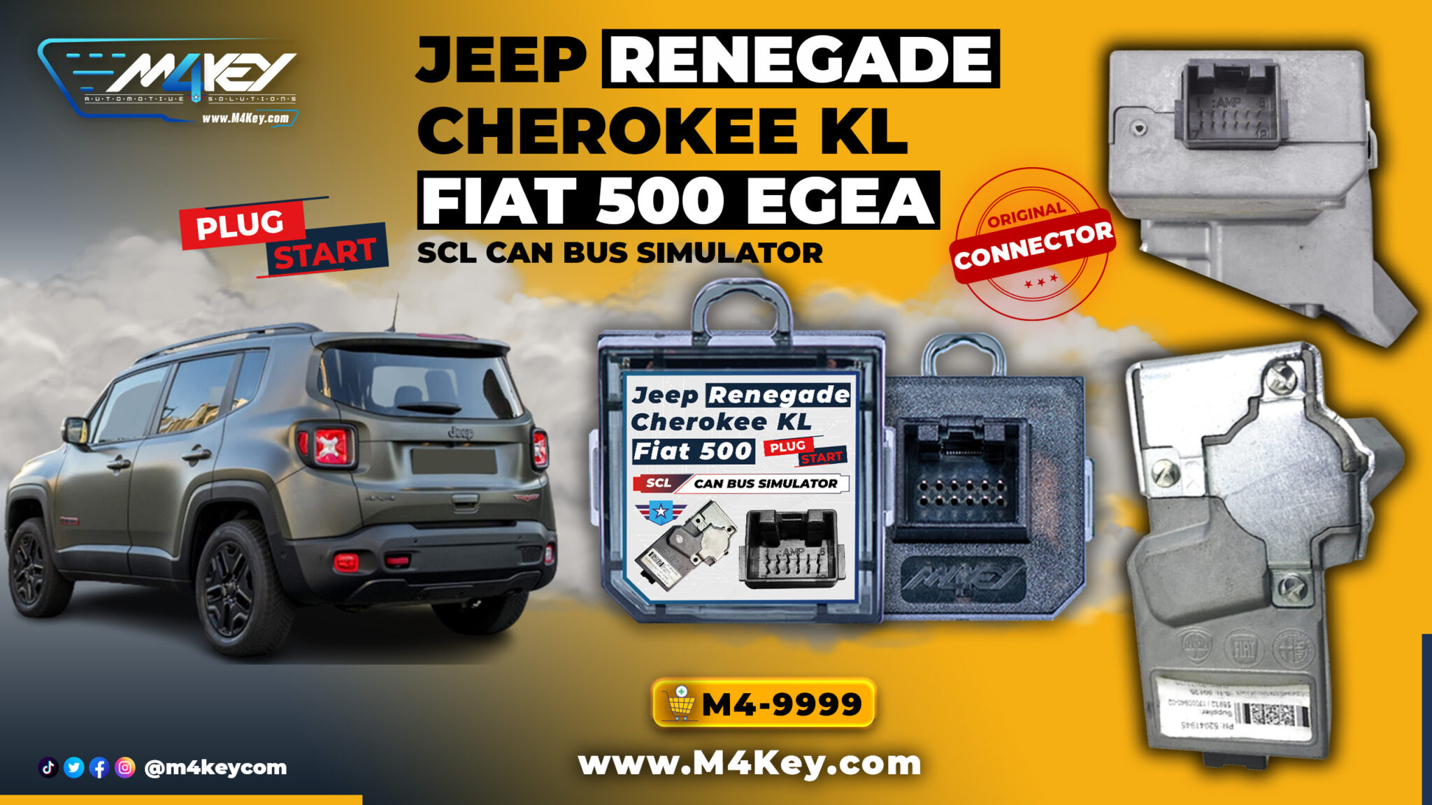 PSA IMMO READER EMERGENCY START M4Key